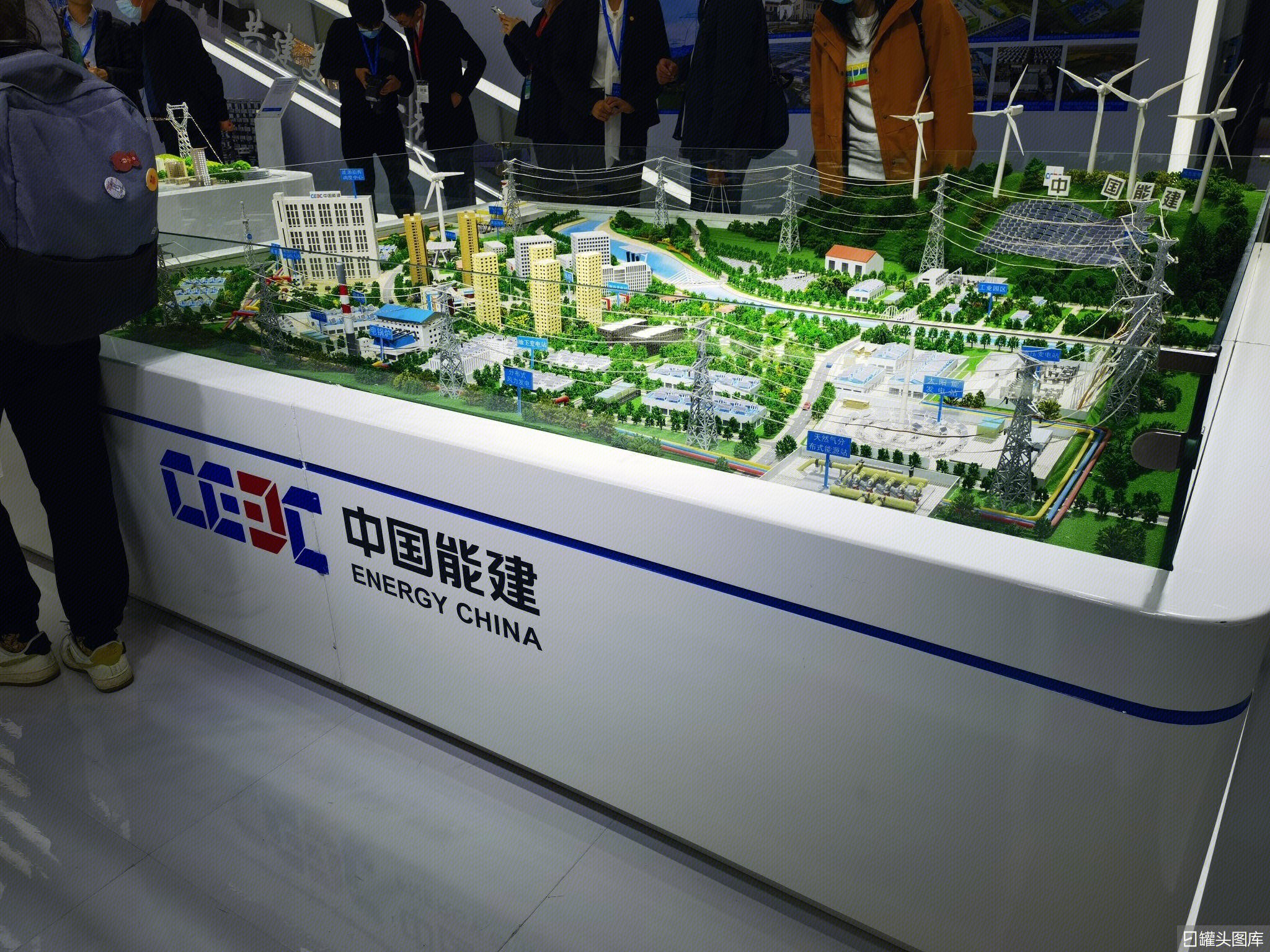 中国能建 CEEC 能源建设-罐头图库