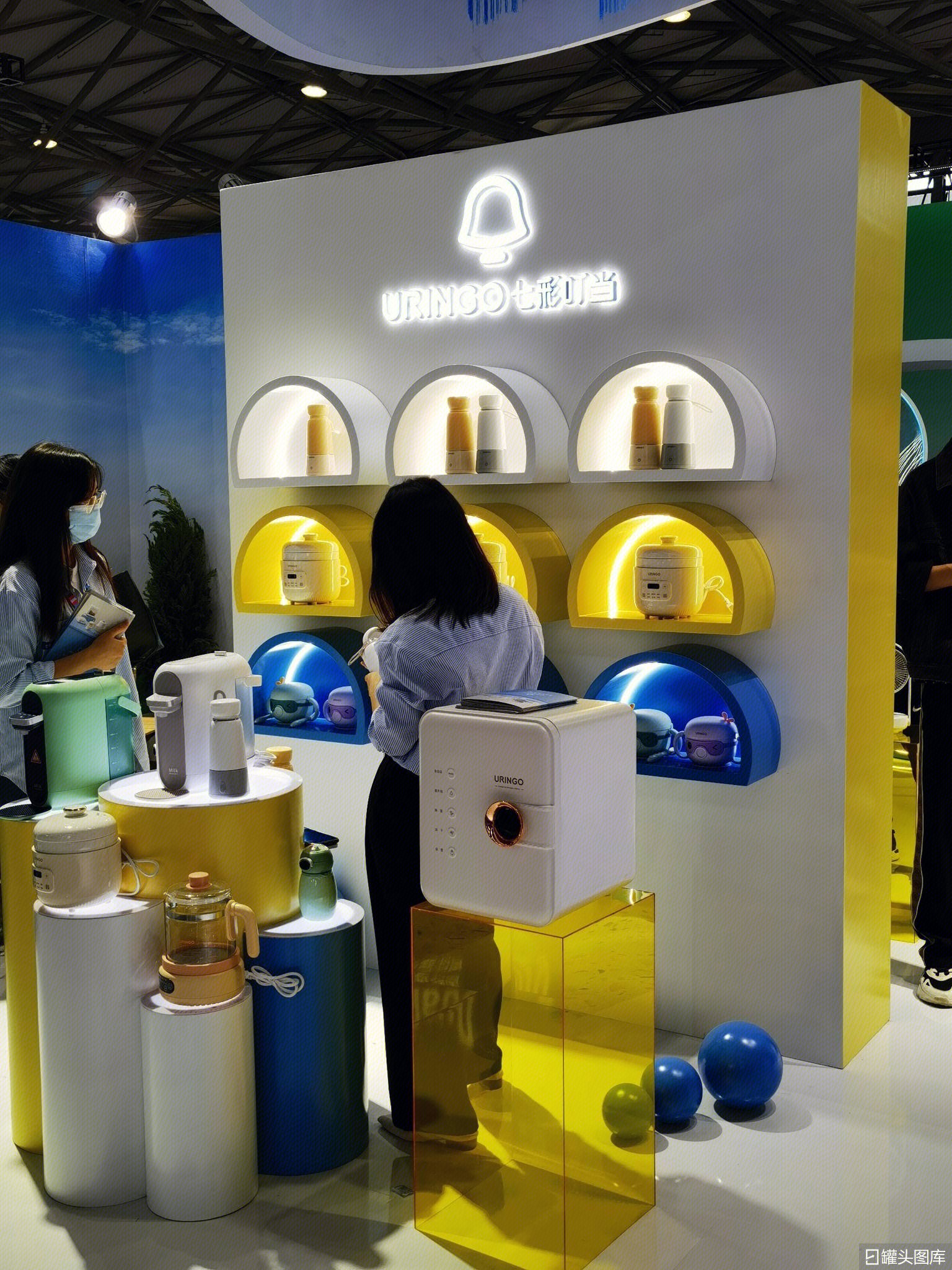 七彩叮当URINGO 厨房电器 厨电 小家电-罐头图库